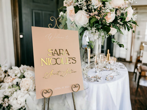 F2-ES1 3D Event Entry Signs with Laser Cut Wording - Sign Sizes 18"x24 ...