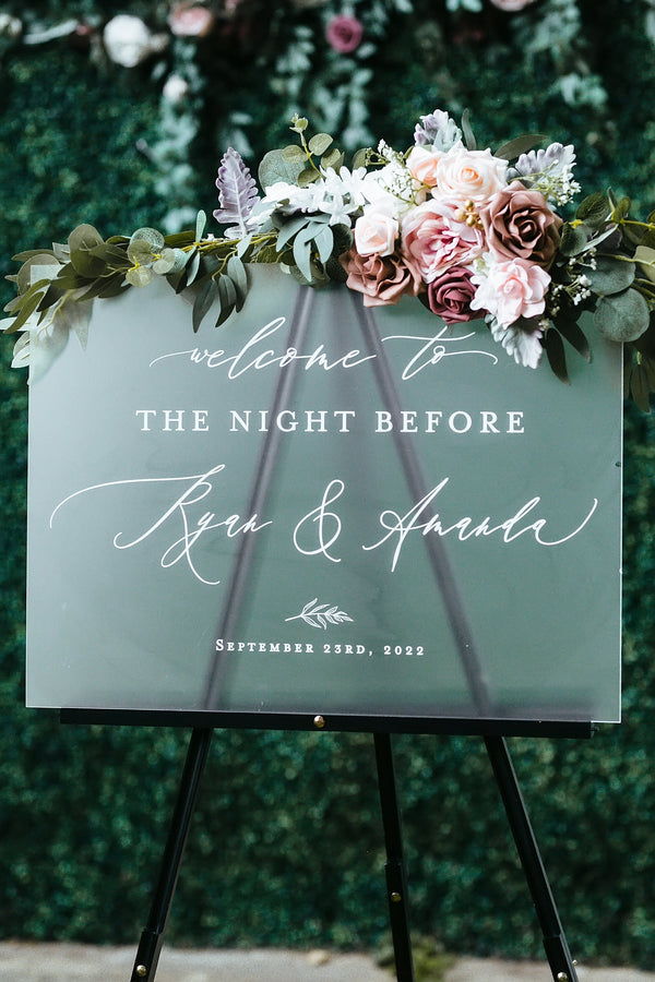 Welcome To The Night Before F16-ES1 - Pink Posies and Pearls